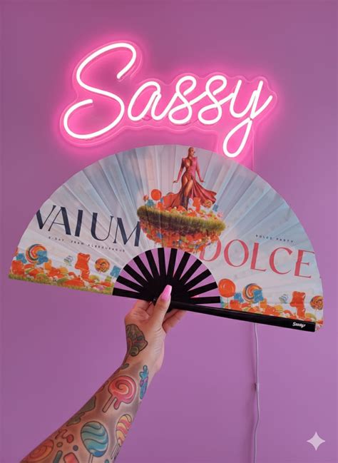 Leque Bambu Premium Dolce Fran Albuquerque Sassy Made In Brazil