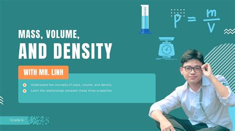 Lesson 3 Class 6 Evaluate Mass Volume And Density Youtube