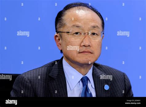 From The Left World Bank President Jim Yong Kim Hi Res Stock