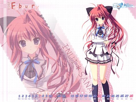 Calendar Inui Sana Izumi Tsubasu Mashiroiro Symphony Scan School