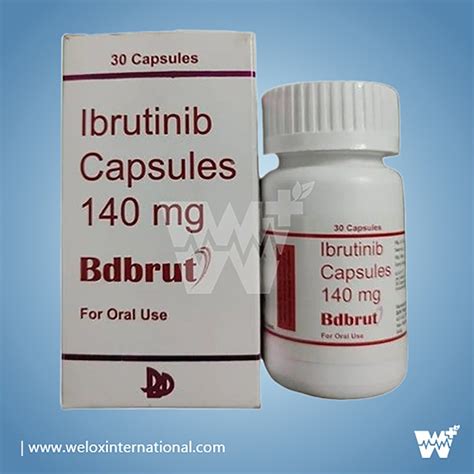 Ibrutinib Capsules 140 Mg At Rs 10000 Bottle Oncology Drugs In Surat