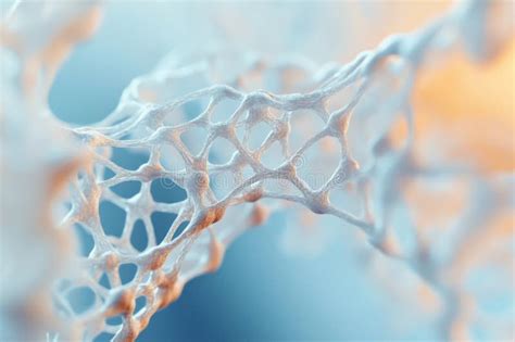 Abstract Close Up Of Porous Structure With Organic Patterns Stock