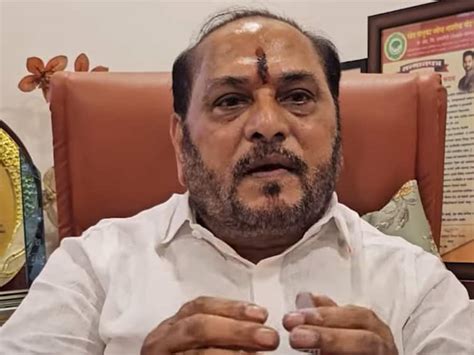 Ratnagiri Maharashtra Shinde Group Leader Ramdas Kadam Slam Manoj