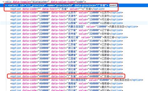 Data Value Type Code Issue Fengyuanchen Distpicker