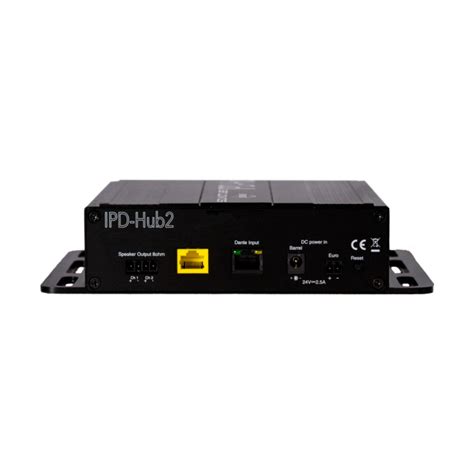 Ipd Hub 2 Dsp Amplifier Dante Conversion Amplifier Videolink®
