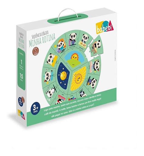 Brinquedo Infantil Sequência Lógica Minha Rotina Diária Game1