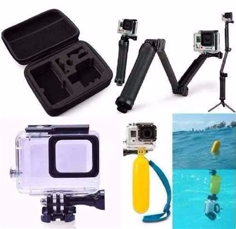 Kit Gopro Suportes E Acessórios Para Go Pro Hero Black R em Mercado Livre