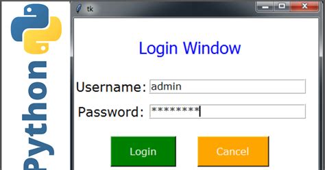 Python Login Form With Mysql Database Bahasa Pemrogaman