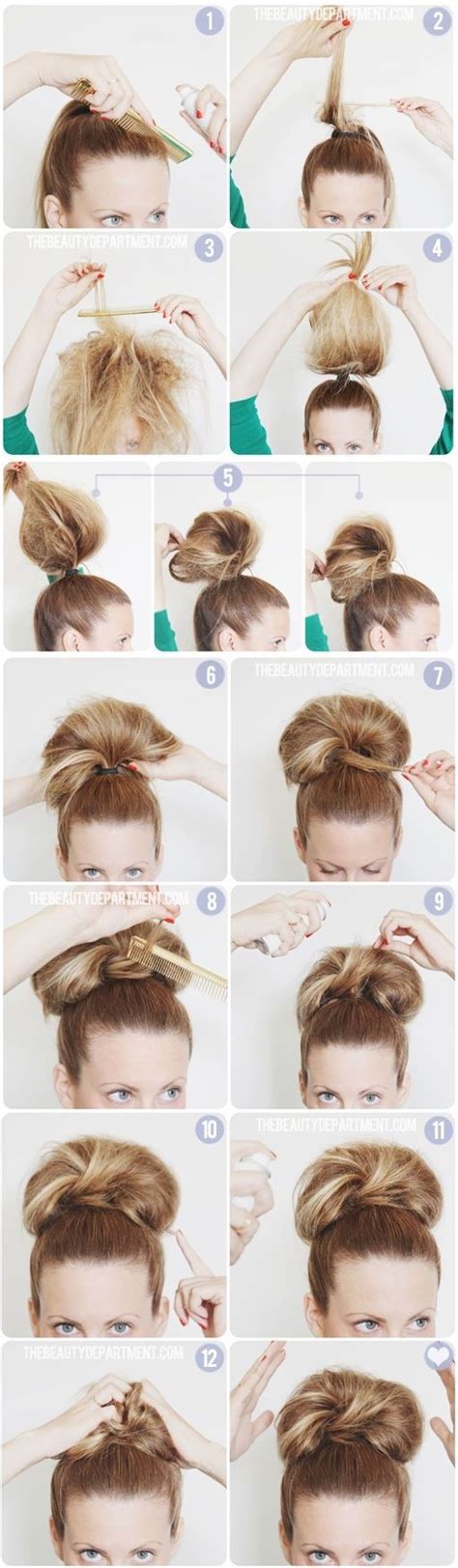 18 Pretty Simple Bun Hairstyles Tutorials 2024 Pretty Designs