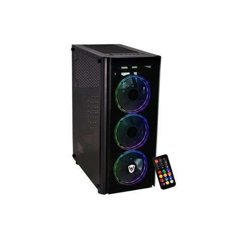 Gabinete Gamer Satellite K Coolers Rgb Preto Imp Rio Teixeira