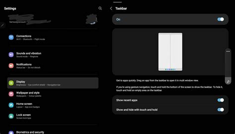 Taskbar Is Here But Icons Are Ridiculously Small And Gesture Navigation Is Clearly Unoptimized