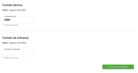 Como Alterar O Id Técnico No Registrobr Ajuda Inetweb Base De Conhecimento