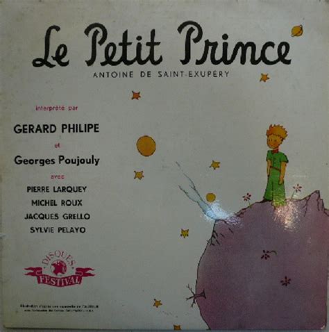 Antoine De Saint Exupéry Le Petit Prince Yellow Labels Vinyl Discogs