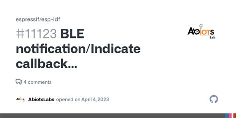 Ble Notification Indicate Callback Esp Gattc Notify Evt Not Triggered Idfgh Issue