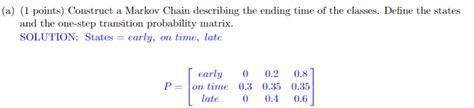 Solved 1 11 Points Recall Problem 1 From Homework 4 The