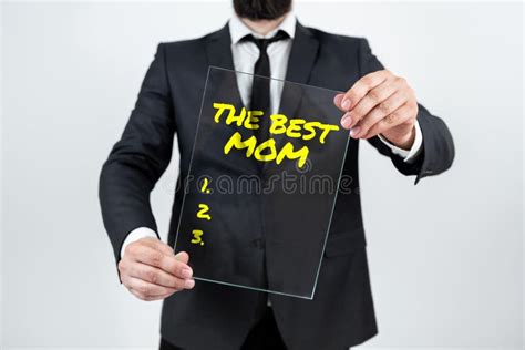 Conceptual Display The Best Mom Internet Concept Appreciation For Your