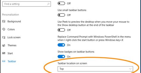 Taskbar Settings In Windows 10 My Xxx Hot Girl