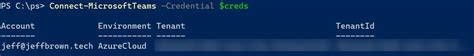 Microsoft Teams Powershell Install And Connect Guide Jeff Brown Tech