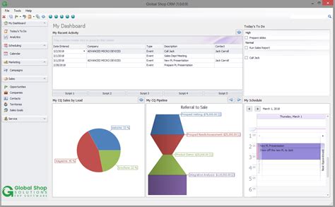 Global Shop Solutions Pricing Reviews ERP Software
