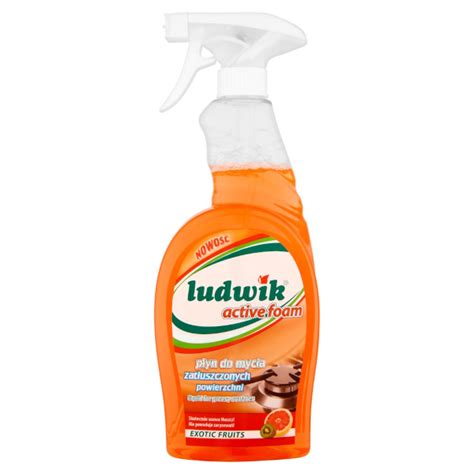 Płyn Do Zatłuszczonych Powierzchni 750ml Active Ludwik Pak Pak