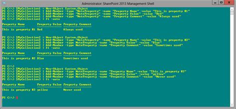al s tech tips powershell tip create generic objects to collect and