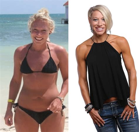 Toned Female Body Before After