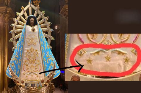 La Virgen De Luján Luce Las Tres Estrellas Mundialistas En Su Nuevo