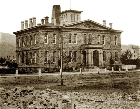 Carson City Mint Nevada Circa 1870 Photograph By Monterey County