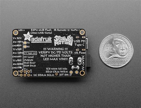 New Product Adafruit Sparkle Motion All In One Wled And Xlights Board « Adafruit Industries