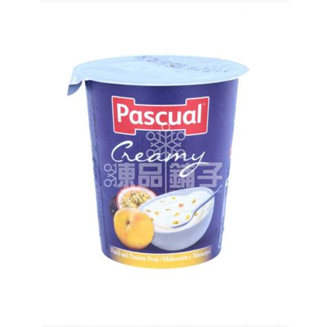 Pascual Creamy Peach And Passionfruit 125g Frozen Food Best Priced Quality Delivery Ipoh