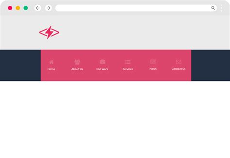 Menu With Animated Indicator Frontend Hero