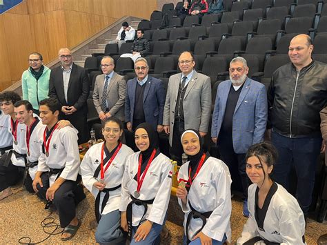 إعلان نتائج بطولة التايكوندو للجامعات والمعاهد العليا المصرية