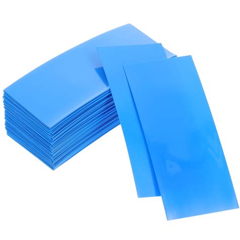 Ounona 100pcs Pvc Heat Shrink Wrap Tube For Battery Pack Protection For
