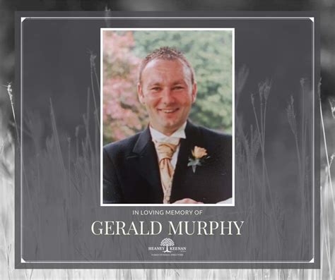 The Death Has Occurred Of Gerald Murphy Clanrye News