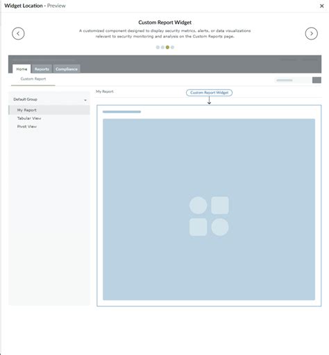 Custom Widgets Log360 Cloud