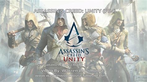 Assassins Creed Unity Armor Room Puzzle 1 Beaufort