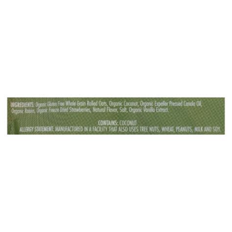 New England Naturals Unsweetened Strawberry Organic Granola 11 Oz 6