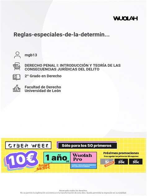 Reglas Especiales De La Determinacion De La Pena Pdf Castigos