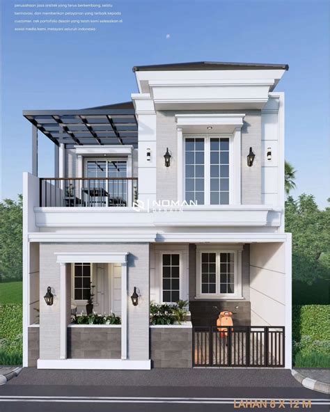 8x12 M Modern House Design With Floor Plan ~