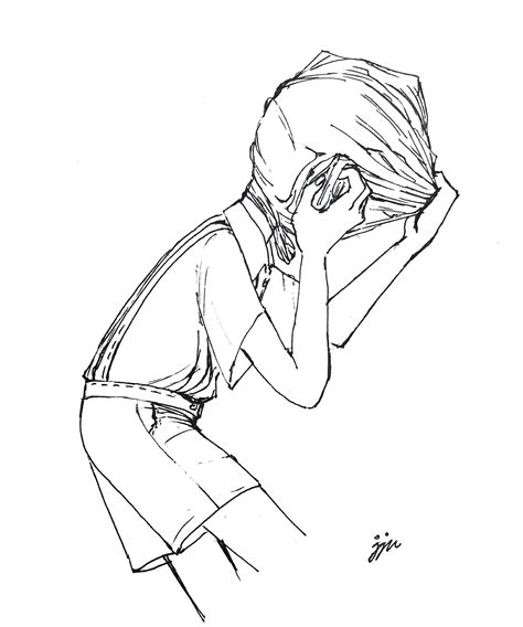 비밀봉지 소년 일러스트 포트폴리오 크몽