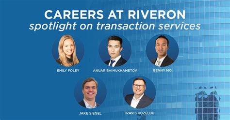 Riveron On Linkedin Careers At Riveron Spotlight On Transaction Services Riveron