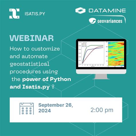 Geostatistics Geoscience Automation Pythonprogramming Python Pythonscripting Geovariances