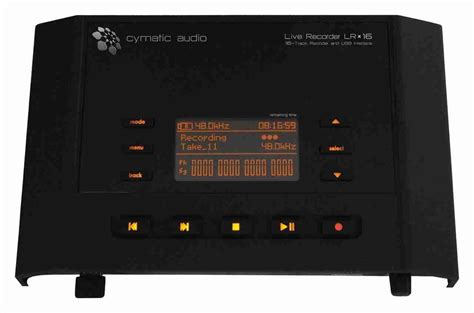 lr 16 live recorder cymatic audio