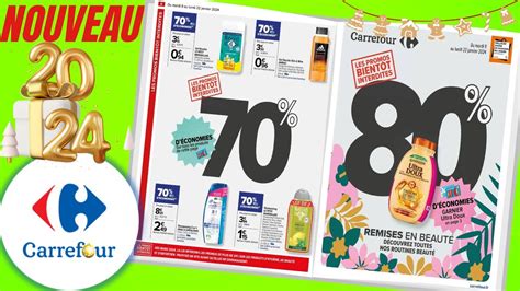 Catalogue CARREFOUR Du 9 Au 22 Janvier 2024 PROMO FRANCE YouTube
