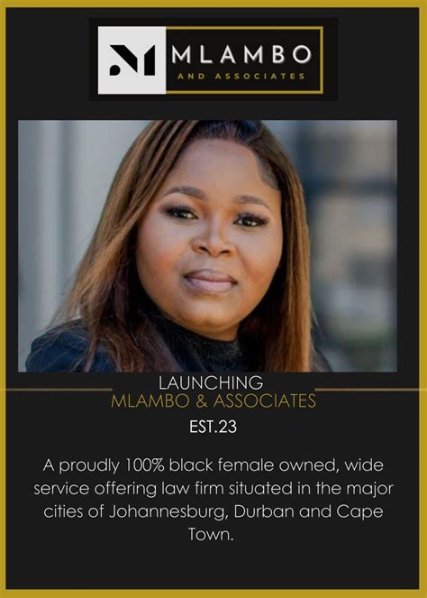Ntombi Mlambo On Linkedin Introducing Mlambo And Associates 13 Comments