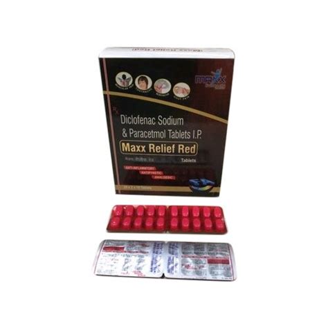 Maxx Relief Red Tablet Packaging Type Box Rs 204 Box Maxx Farmacia