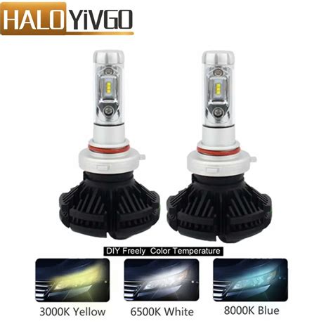 Hb Led Car Headlight Bulbs W Lm Csp Chip K K K Car Led Headlights Auto