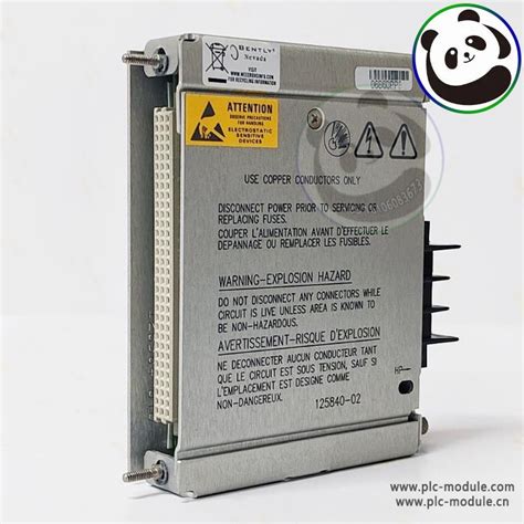 BENTLY NEVADA 3500 15 Power Supply I O Module P N 125840 02 XiongBa