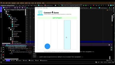 Connect 04 Game Javafx Minimax Ai Algorithem Youtube