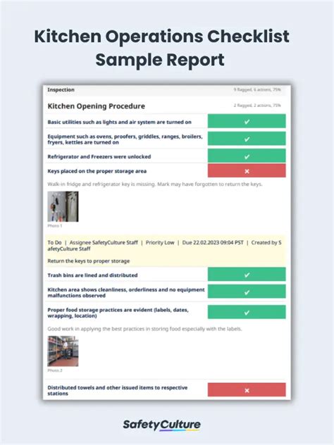 Free Kitchen Operations Checklists